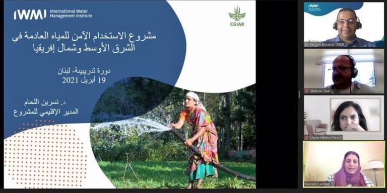 ReWater MENA organizes workshop on the Safe Use of Wastewater in Lebanon - ReWater MENA program