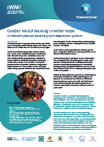 Thematic Briefs - ReWater MENA program